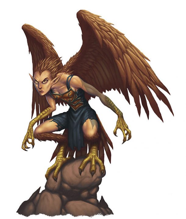 The Harpy in D&D 5e | Beware The Siren's Song! - Tabletop Joab