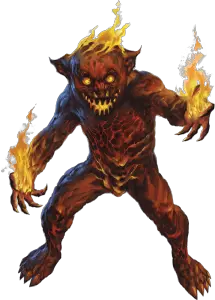 Magmin in D&D 5e: Unleashing Fiery Chaos - Tabletop Joab